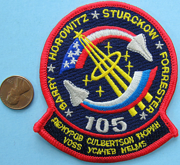 Space Shuttle Discovery STS-105 PATCH 3" lot of 20 - NASA wholesale lo – Toy Chamber Collectibles