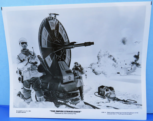 Press Still Photo Star Wars Empire Strikes Back #14 - Hoth radar laser ...