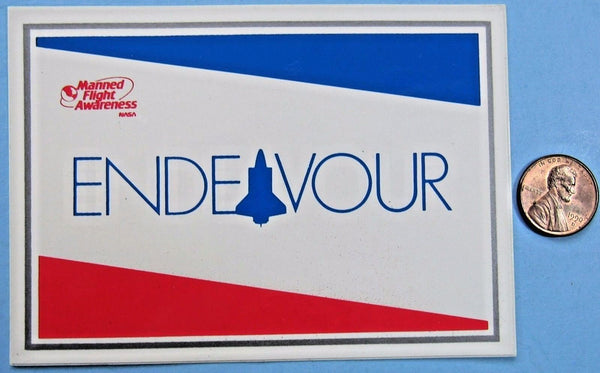 Space Shuttle Endeavour Roll-Out STICKER lot of 20 - NASA wholesale lo ...