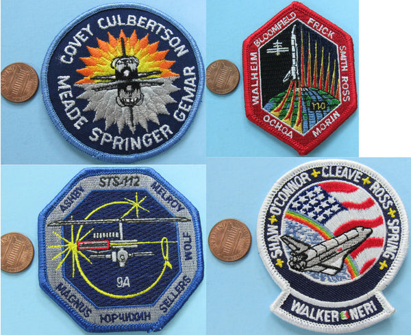 Space Shuttle Atlantis PATCH 3" lot of 20 - NASA wholesale lot – Toy ...
